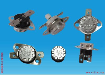 China 250V/16A ksd301 bimetal snap action thermostat for sale