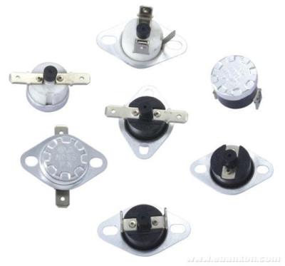 China 250V/16A ksd301 bimetal snap action thermostat for sale