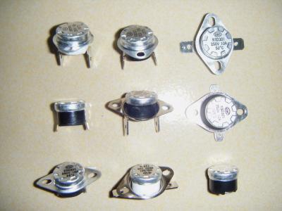 China 250V/16A ksd301 bimetal snap action thermostat for sale