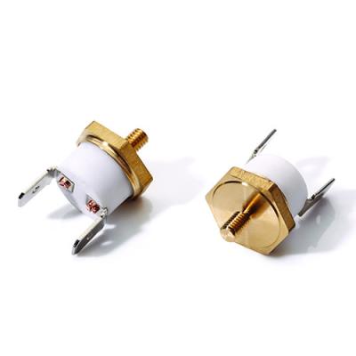 China 250V/16A ksd301 copper head bimetal thermostat for sale