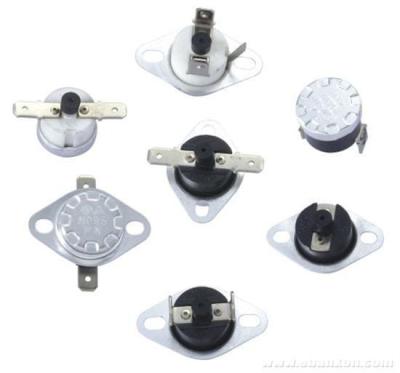 China Esun 250V/10A ksd301 manual reset bimetal thermostat UL VDE for rice cooker temperature control for sale