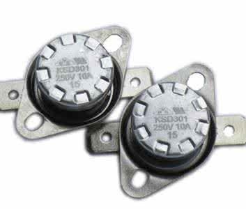 China 250V/16A cheap price  rice cooker ksd301 bimetal thermostat UL VDE RoHS for  free samples for sale
