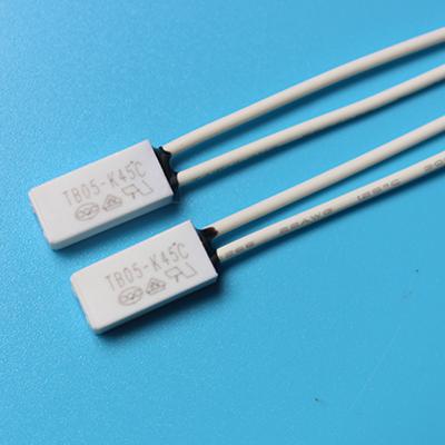 China BW9700 45C normal opened temperature sensor  thermal protector 250V/5A UL VDE RoHS for sale