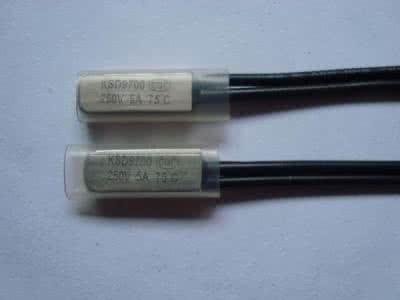 China BW9700 normal opened thermal cut off  thermal protector 250V/5A UL VDE RoHS for sale
