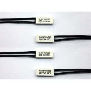 China BW9700 115C motor thermal fuse thermal protector 250V/5A-30A UL VDE RoHS for sale