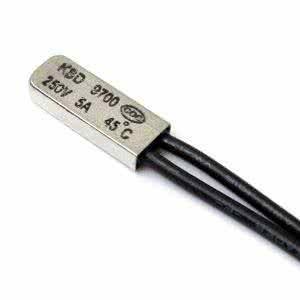 China BW9700 125C motor thermal fuse thermal protector 250V/5A-30A UL VDE RoHS for sale