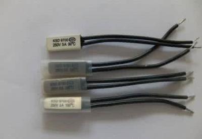 China BW9700 150C motor thermal fuse thermal protector 250V/5A-30A UL VDE RoHS for sale