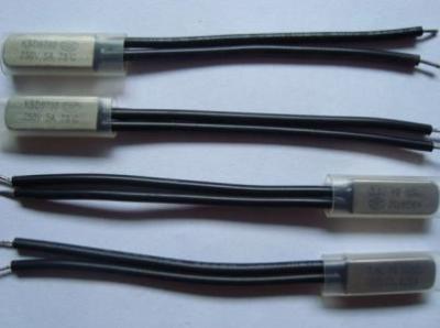 China BW9700 155C motor thermal fuse thermal protector 250V/5A-30A UL VDE RoHS for sale