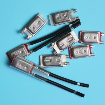 China free samples 50C over load motor thermal protector thermal cut off  250V/5A 50--180C UL VDE RoHS for sale