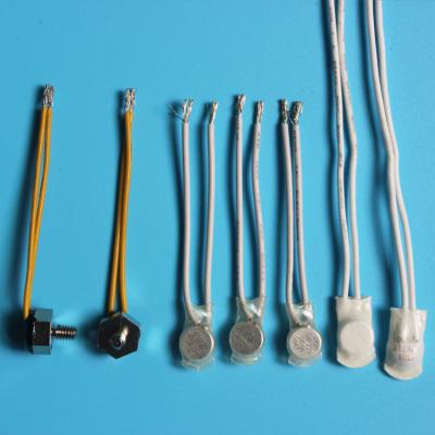 China free samples 55C over load motor KLIXON  thermal protector thermal cut off  250V/5A 50--180C UL VDE RoHS for sale