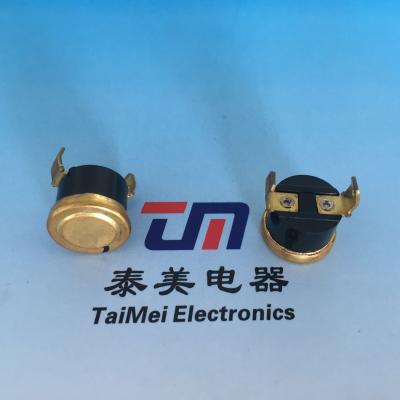 China KSD301-G Ceramic Automatic bimetal thermostat 16A 250V thermal switch for sale