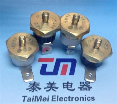 China KSD301 KSD310 10A 250V Bimetal Disc Temperature Switch Thermostat 45-160 Degree Normal Closed for sale