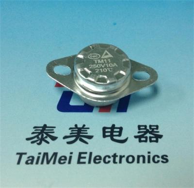 China 10A 250VAC Ceramic Thermo Disc Thermostat With Loose Bracket for sale