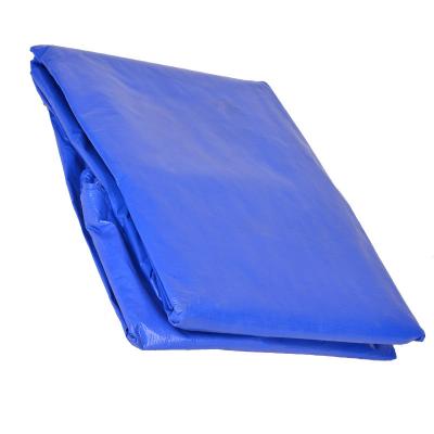 China China factory double blue PE tarpaulin poly woven material in roll for agriculture & industrial covers for sale