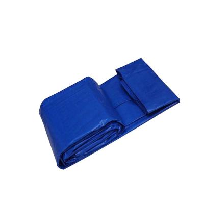 China Blue white PE tarpaulin sheet supplier waterproof tarp outlet breathable tarps/4x5M tarp for truck cover for sale