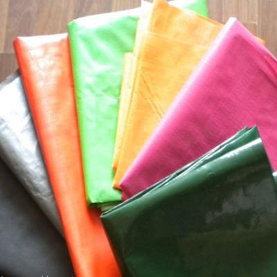 China Cheap price blue orange PE tarpaulin supplier waterproof tarp sheet for truck cover for sale