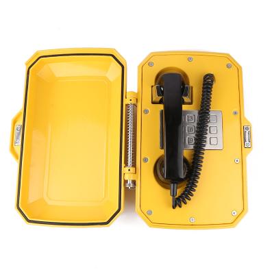 China Joiwo Aluminum Alloy Waterproof Telephone for Tunnel Maritime Trackside JWAT306 for sale