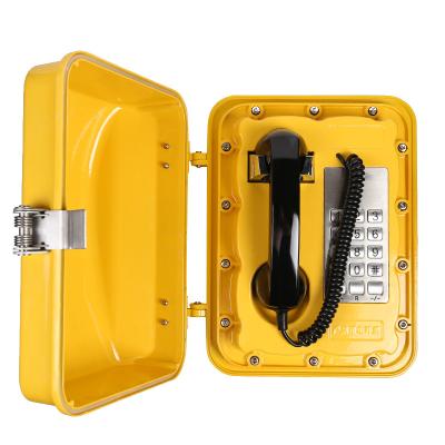 China Industrial telephone alongside public highways emergency waterproof telephone JWAT301 for sale