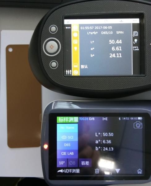 Quality 3nh YS3060 Portable Handheld Spectrophotometer for Product Color Quality Control for sale