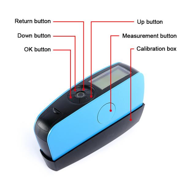 Quality 3nh Curved Small Contact Surface Gloss Meter YG60M 60 Degree Electroplating for sale