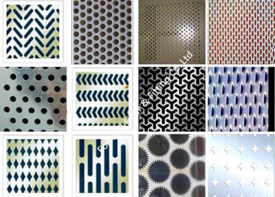 Cina La lamina di metallo perforata decorativa/acciaio inossidabile ha perforato i piatti spessore di 20mm - di 0,6 in vendita