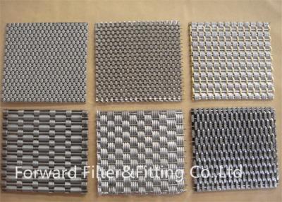 China Metal Fabric Woven Metal Mesh Architectural Mesh Weave With Stainless Steel Wire for sale