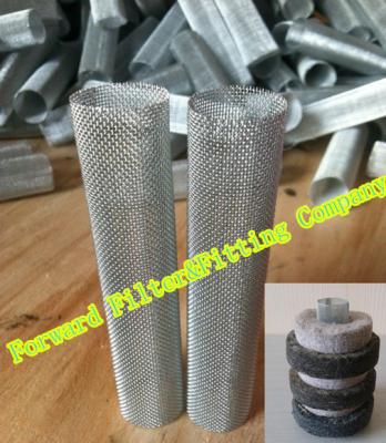 Cina Parte interna ampliata 0.2mm del filtro dalla metropolitana perforata del metallo della rete metallica densamente in vendita