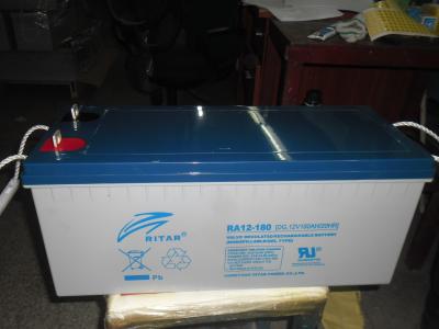 China DG12-180, 12V180Ah, DEEP CYCLE PURE GEL for sale