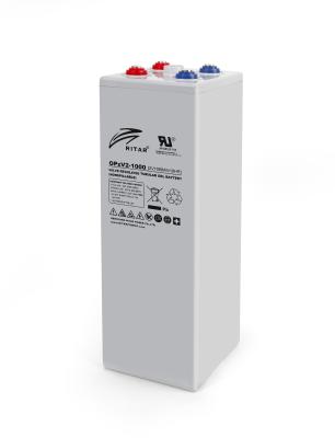 China OPzV Tubular Plate Pure GEL Battery OPzV2-1000 for sale