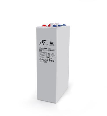 China OPzV Tubular Plate Pure GEL Battery OPzV2-2000 for sale