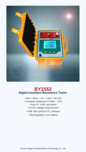 Quality BY2552 Digital Insulation Resistance Tester for sale