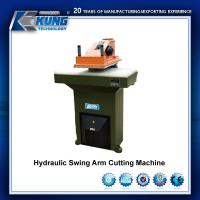China Hydraulic Swing Arm Clicking Machine 900×760×1300mm EVA Insole Foaming Press with 2000 Pairs Capacity for sale