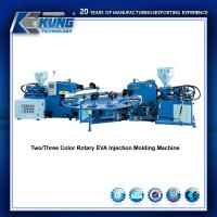 China KINGKUNG PLC Injection Blow Molding Machine 4050x4050x2250mm for PVC Soles and Plastic Shoes for sale