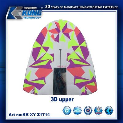 Cina Waterproof 3D Sport Shoes Upper , Men Sport Shoes Breathable Upper in vendita