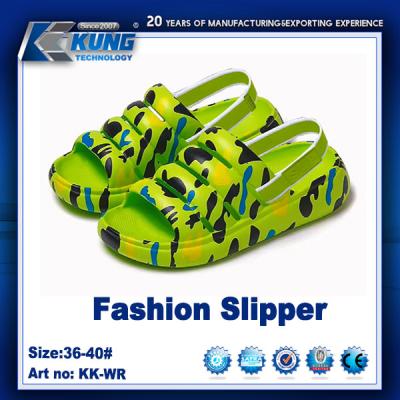 China PVC airblowing High Fashion Creek Slippers Abrasion Resistant Practical à venda