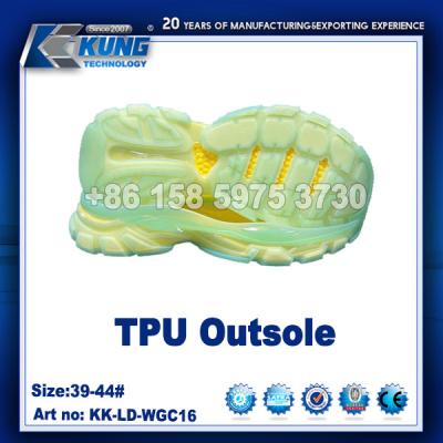 Cina EVA Sole gommata TPU non tossica, trazione di gomma impermeabile Outsole in vendita