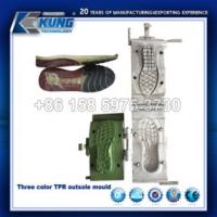 China Multi-Function PVC Shoe Sole Mould - 3 Color Injection, Steel/Aluminum Material, CNC Processing for Rotary Machines for sale