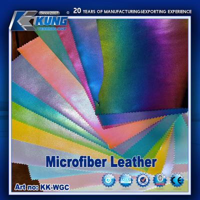 중국 Mildewproof Leather Microfiber Shoe Material Abrasion Resistant Width 54
