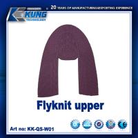 China Moistureproof Flyknit Shoe Upper Lightweight Textile Synthetic Cotton Fabric 1000 Pairs MOQ for sale