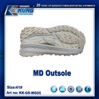 China Non Slip MD EVA Sneaker Outsole Custom Color Size 41 High Elastic Sole for sale