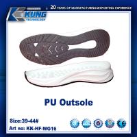 China PU Rubberized EVA Non Slip Waterproof Sneaker Outsole Size 39 44 Custom Logo for sale