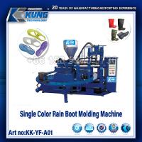 China Single Double Color Rain Boot Moulding Machine PVC TPU Injection Machine 6 Station for sale