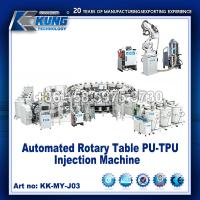 China Automated Rotary Table PU TPU Shoe Injection Machine 220V 380V Custom Speed for sale