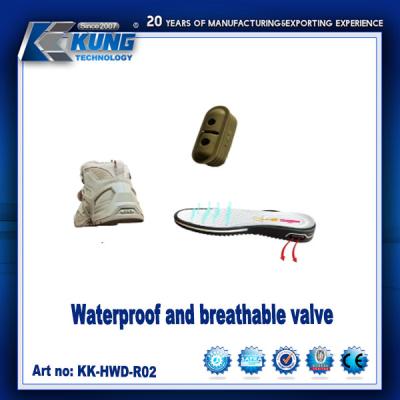 China A válvula impermeável e respirável utiliza a tecnologia de membrana composta de várias camadas para garantir a impermeabilidade completa (nível IPX7 e acima), permitindo que as moléculas de ar penetrem livremente, alcançando E for sale