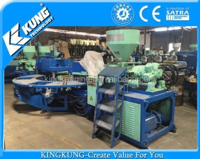 China Mold Height 70-260mm Shoe Making Machines Rotary Style with Screw Rotation Speed 0-140rpm Designed to Enhance Shoe Production for sale