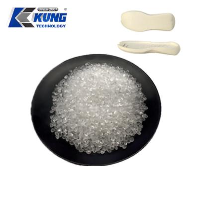 China Transparent EVA injection granule with high transparency, good fluidity, and soft flexibility for injection molding for sale