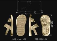 China Custom EVA PVC Slipper Mold 2 Cavity Injection Molding Machine for sale