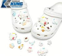 China Cartoon Resin Shoe Charms for Crocs Clog Sandals DIY Decorations 10mm for sale