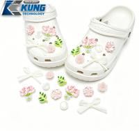 China Cartoon Resin Shoe Charms for Crocs Clog Sandals DIY Decorations 10mm for sale