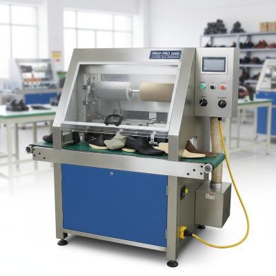China Automatic Shoe Sole Buffing And Roughening Machine For Adhesive Preparation for sale